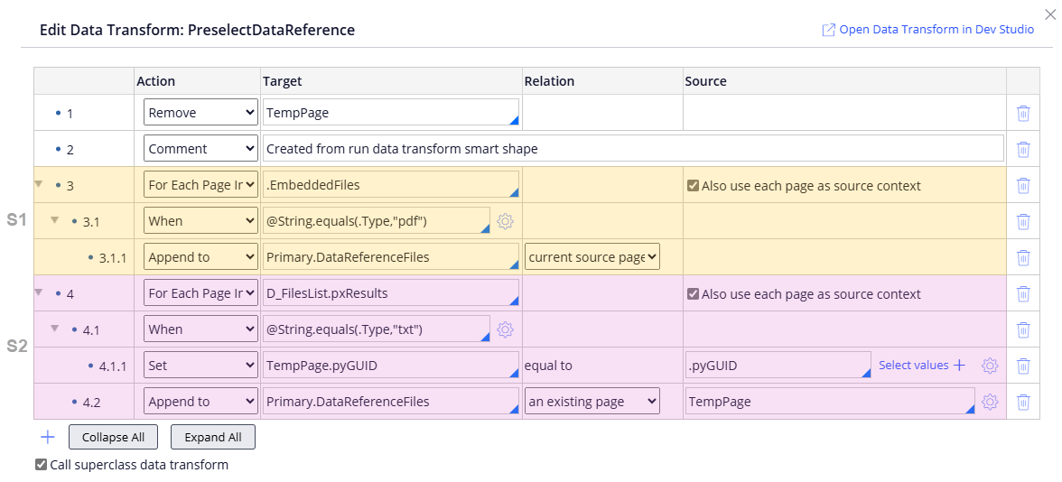 Pre-selecting items in multi-select list in Constellation | Support Center